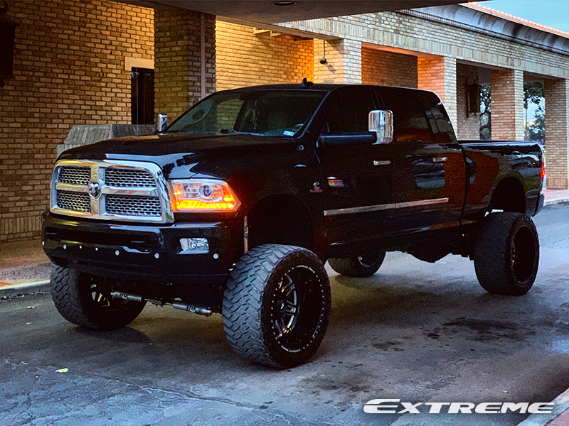 2016 Ram 2500 - 24x14 American Force Wheels 375/40R24 Nitto Tires BDS ...