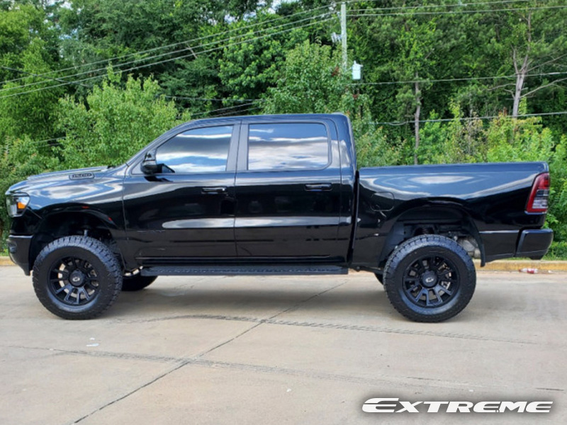 2019 Ram 1500 - 20x10 Vision Offroad Wheels 325/60R20 AMP Tires