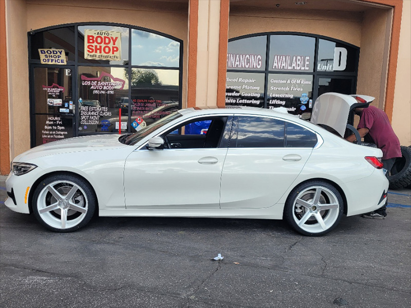 2019 BMW 330i - 20x8.5 Strada Wheels 225/35R20 Ironman Tires