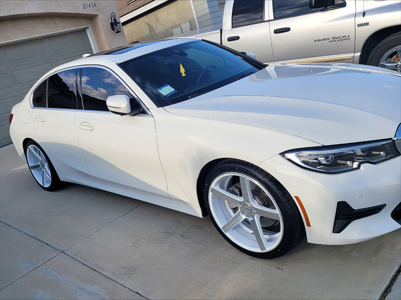 2019 BMW 330i - 20x8.5 Strada Wheels 225/35R20 Ironman Tires