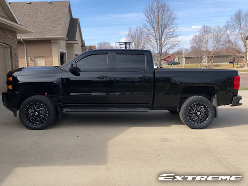 2012 Chevrolet Silverado 2500 HD - 20x9 TIS Wheels LT295/55R20 Nitto Tires
