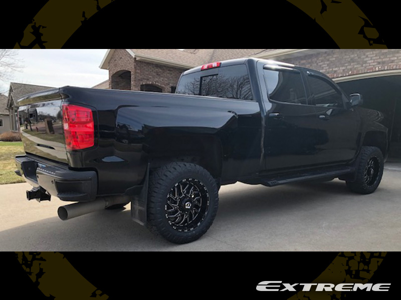 2012 Chevrolet Silverado 2500 HD - 20x9 TIS Wheels LT295/55R20 Nitto Tires