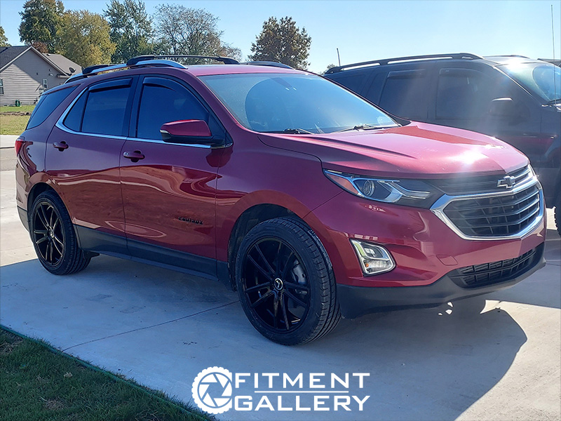 2019 Chevrolet Equinox - 20x8.5 Kraze Wheels 245/45R20 Ironman Tires