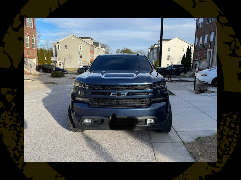 2019 Chevrolet Silverado 1500 - 22x10 Hardrock Wheels 285/45R22 Radar Tires