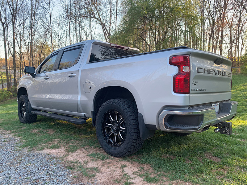 2019 Chevrolet Silverado 1500 - 20x9 Black Rhino Wheels 305/55R20 Nitto ...