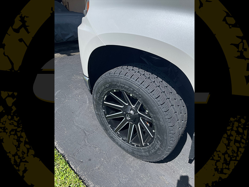 2019 Chevrolet Silverado 1500 - 20x9 Fuel Offroad Wheels LT305/55R20 ...