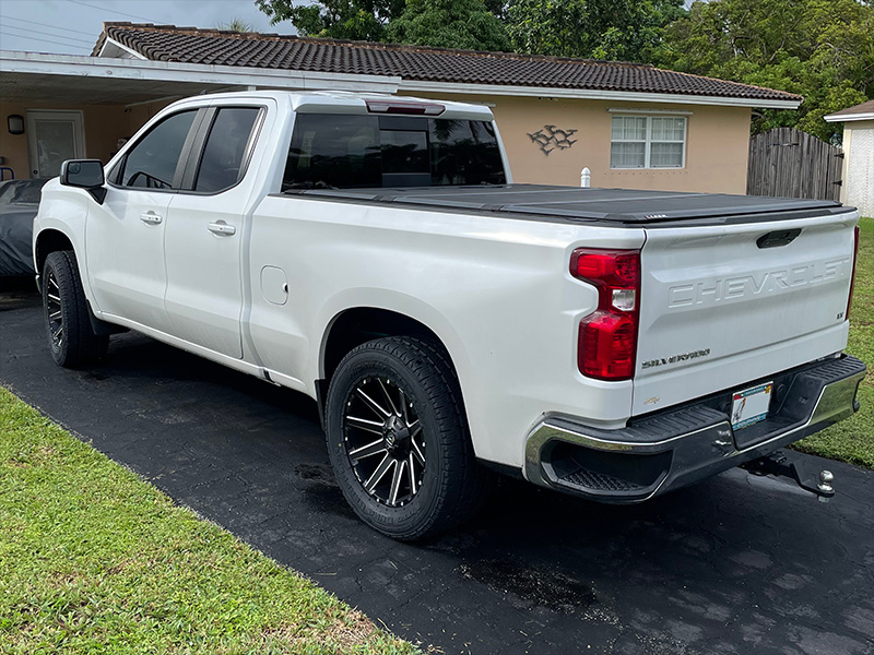 2019 Chevrolet Silverado 1500 - 20x9 Fuel Offroad Wheels LT305/55R20 ...