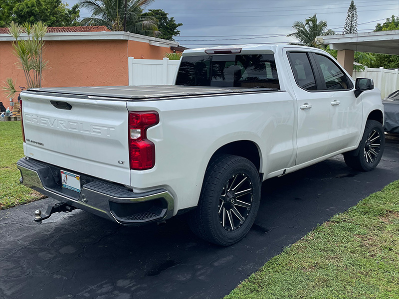 2019 Chevrolet Silverado 1500 - 20x9 Fuel Offroad Wheels LT305/55R20 ...