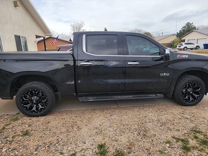 2019 Chevrolet Silverado 1500 - 20x9 Fuel Offroad Wheels 275/55R20 ...