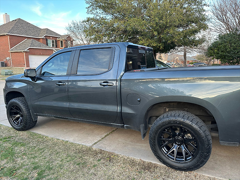 2019 Chevrolet Silverado 1500 - 20x10 Fuel Fusion Forged Wheels P295 ...