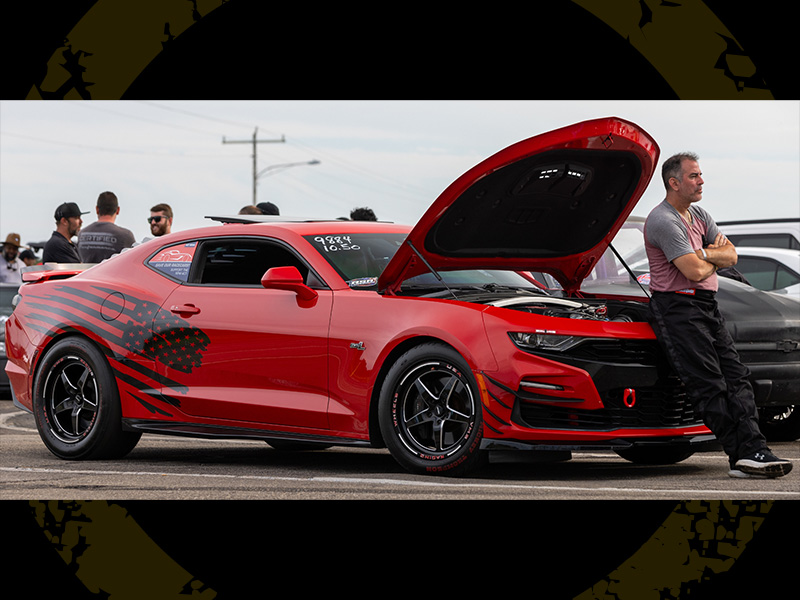2019 Chevrolet Camaro - Staggered VMS Wheels P305/45R18 Mickey Thompson ...