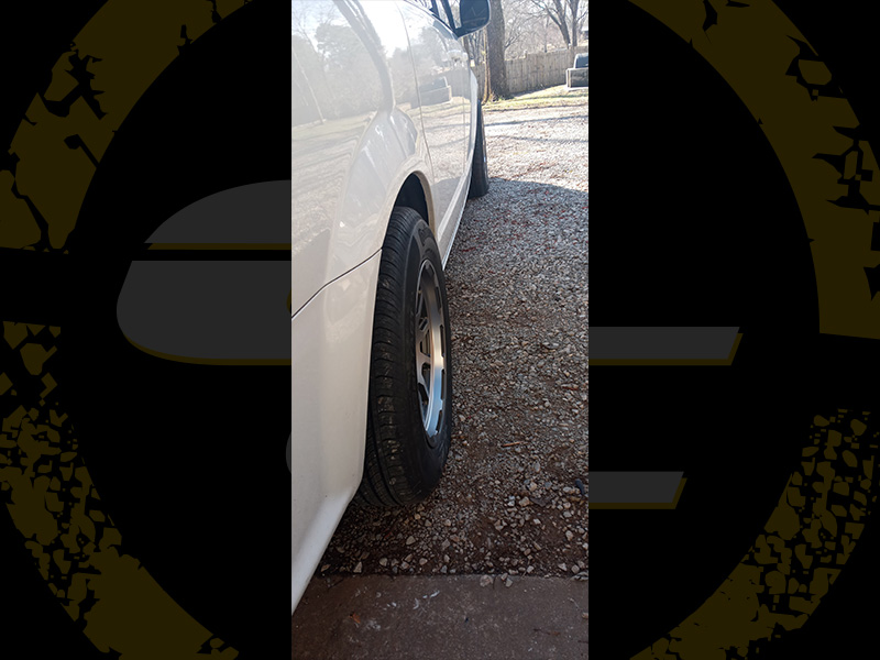 2019 Dodge Grand Caravan - 17x8 Black Rhino Wheels 225/65R17 ...