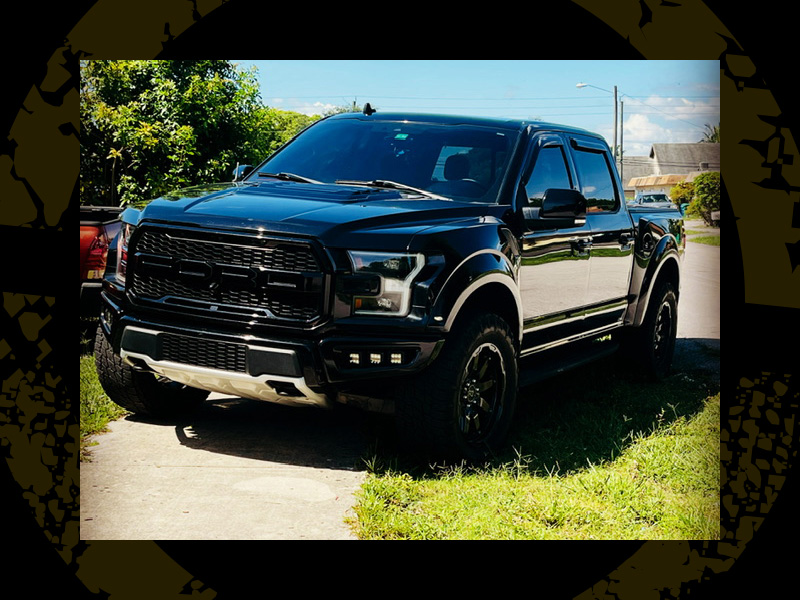2019 Ford F-150 - 20x9.5 Black Rhino Wheels 265/50R20 Nitto Tires