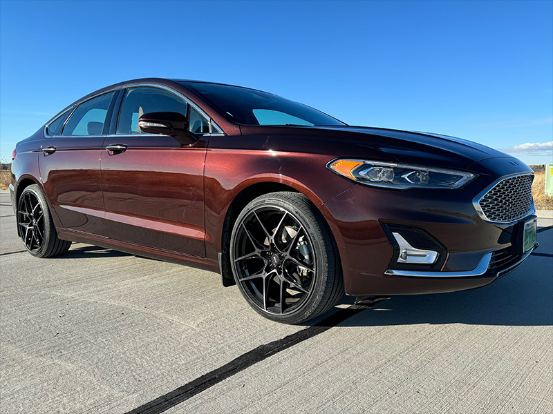 2019 Ford Fusion - 20x8.5 Savini Wheels 235/35R20 Hankook Tires
