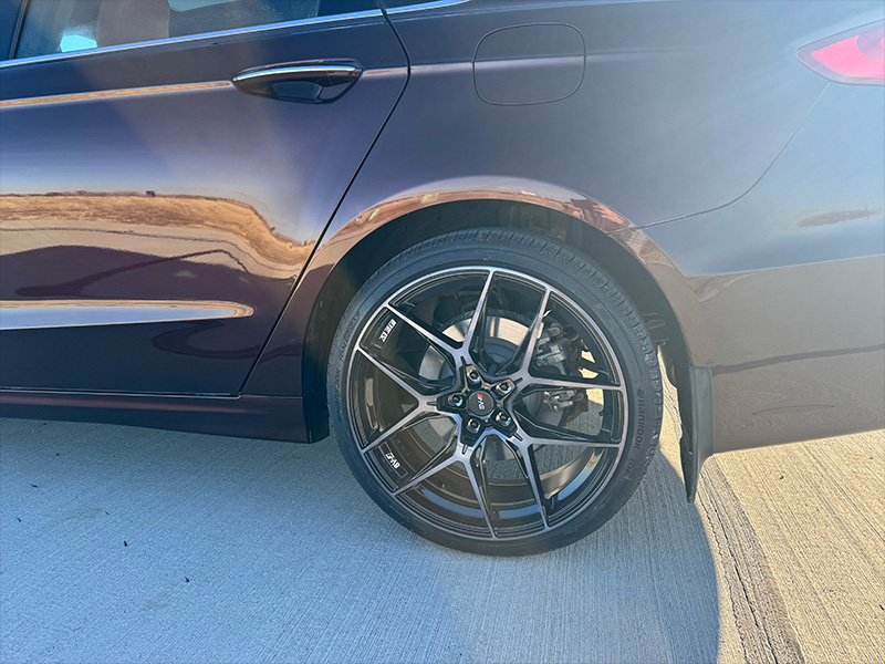 2019 Ford Fusion - 20x8.5 Savini Wheels 235/35R20 Hankook Tires