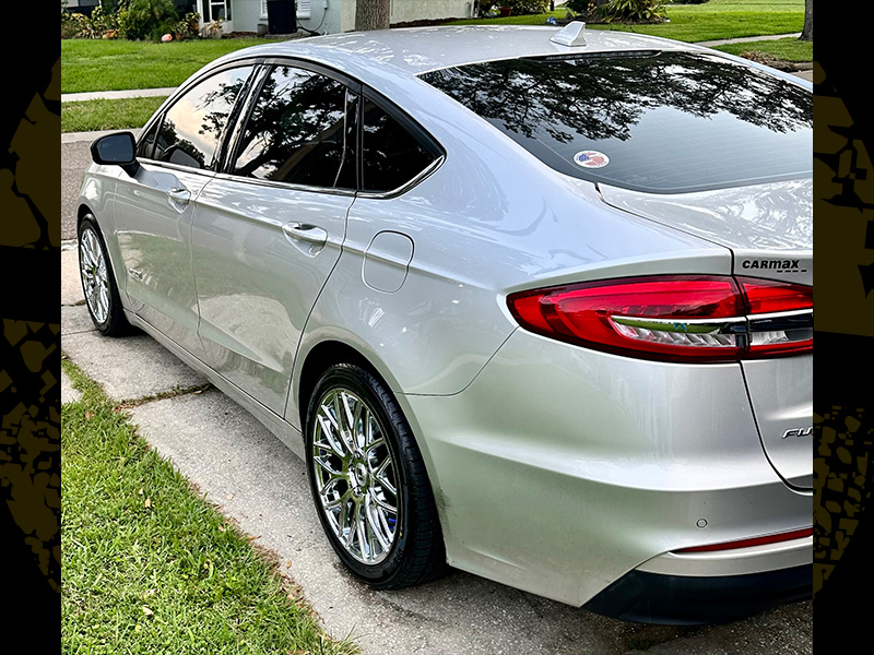 2019 Ford Fusion - 18x8 Touren Wheels 235/45ZR18 Advanta Tires