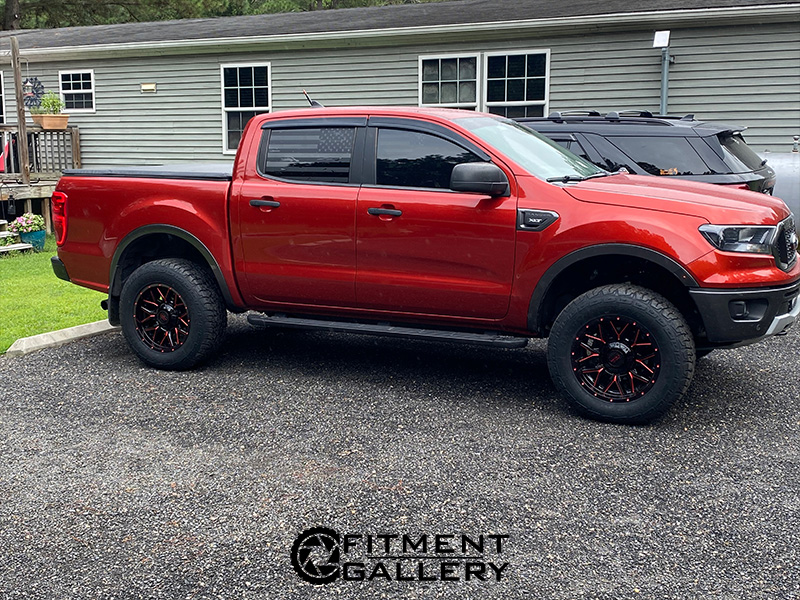 2019 Ford Ranger - 18x9 Impact Wheels 275/65R18 Ironman Tires