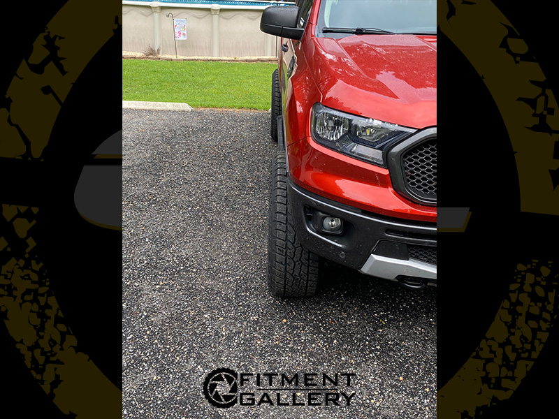 2019 Ford Ranger - 18x9 Impact Wheels 275/65R18 Ironman Tires
