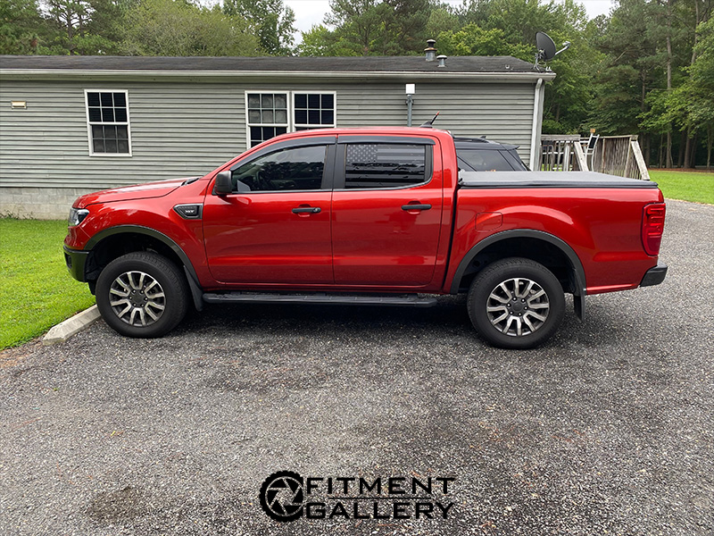 2019 Ford Ranger - 18x9 Impact Wheels 275/65R18 Ironman Tires