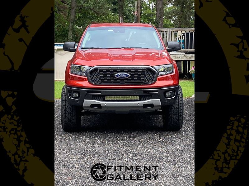 2019 Ford Ranger - 18x9 Impact Wheels 275/65R18 Ironman Tires