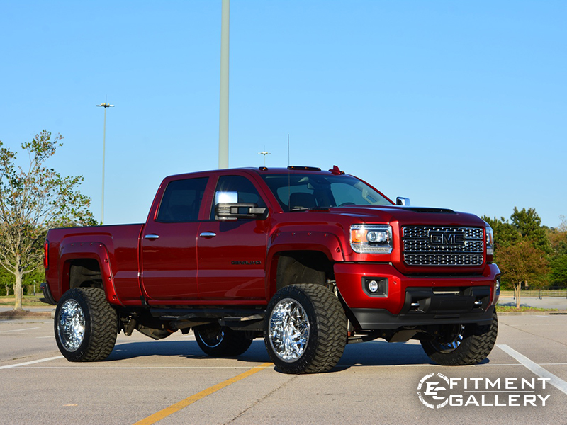 2019 GMC Sierra 2500 HD - 22x14 TIS Wheels 355/40R22 Nitto Tires Pro ...
