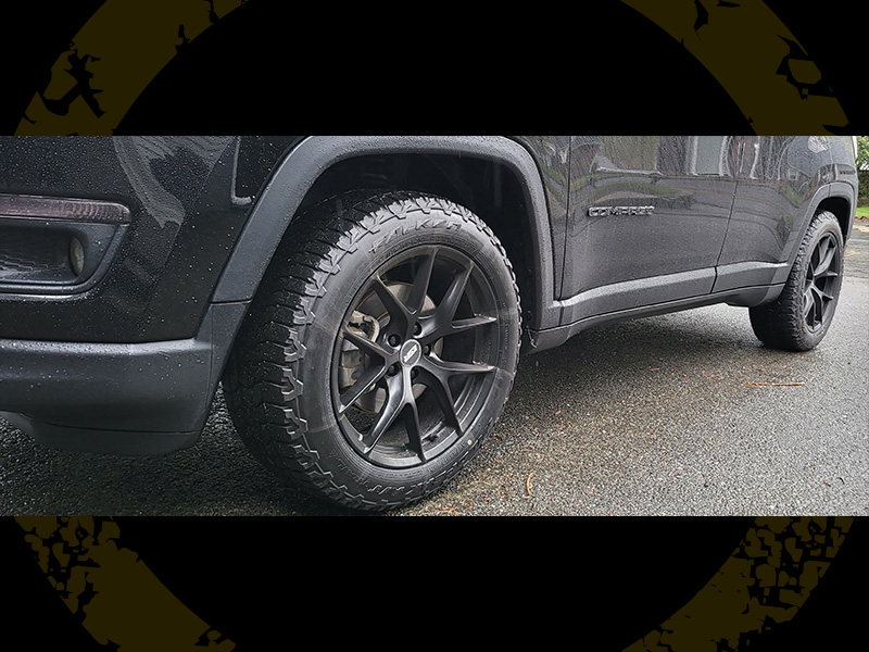 2019 Jeep Compass - 18x8.5 ESR Wheels 235/55R18 Falken Tires