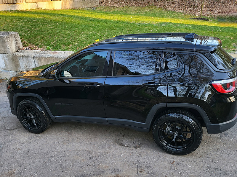 2019 Jeep Compass - 18x8.5 ESR Wheels 235/55R18 Falken Tires