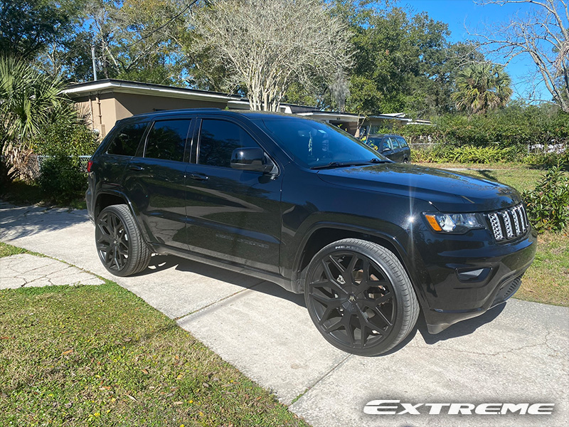 2019 Jeep Grand Cherokee - 24x9.5 Mazzi Wheels 275/30R24 Nexen Tires