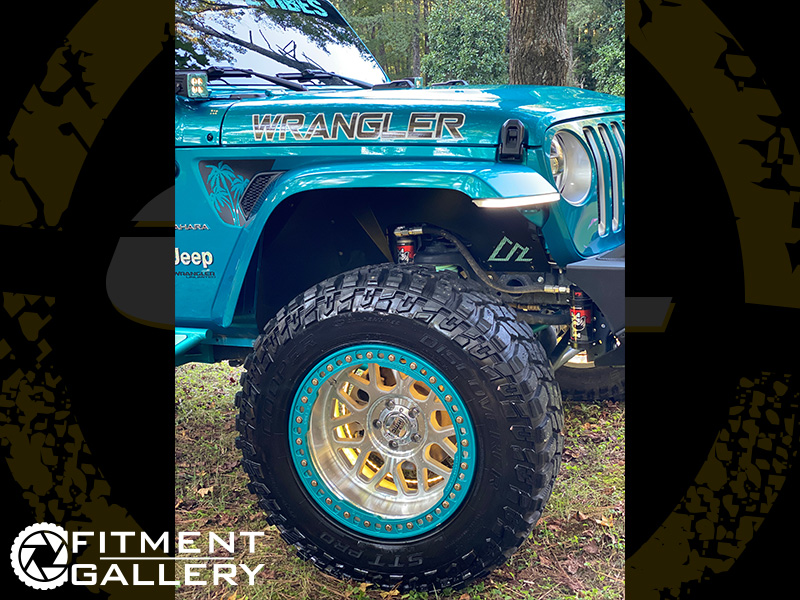 2019 Jeep Wrangler - 20x10 KMC Wheels 37x12.50R20 Cooper Tires