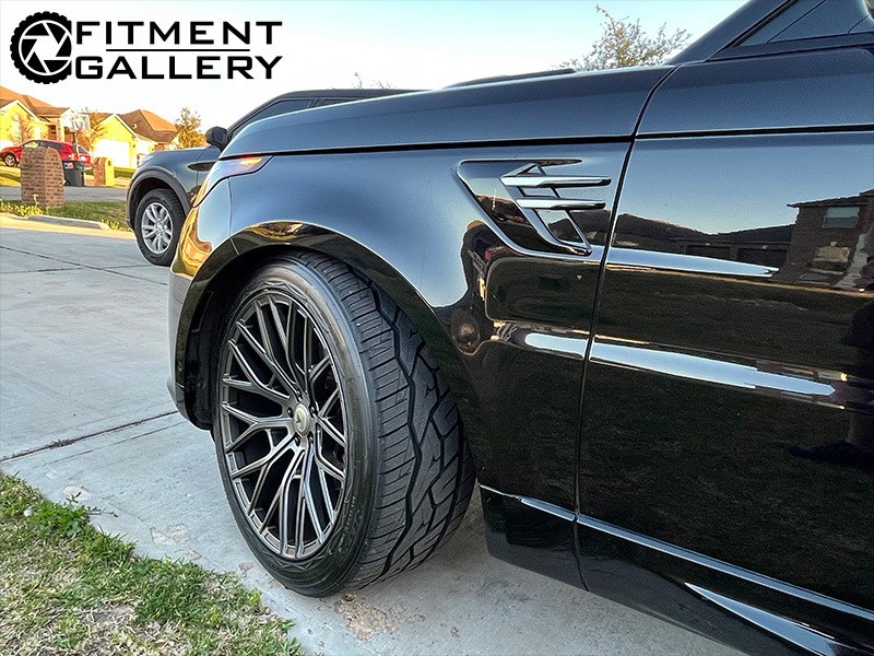 2019 Land Rover Range Rover Sport - 22x10.5 Asanti Black Label Wheels ...