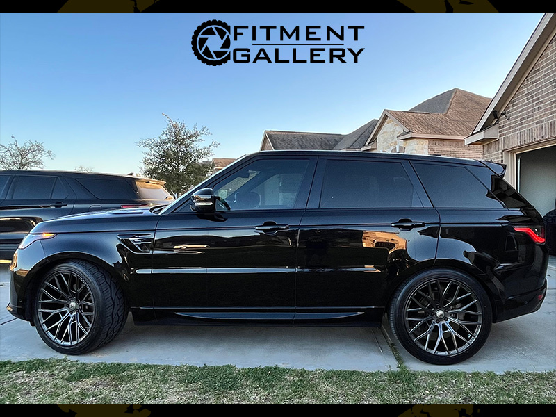 2019 Land Rover Range Rover Sport - 22x10.5 Asanti Black Label Wheels ...
