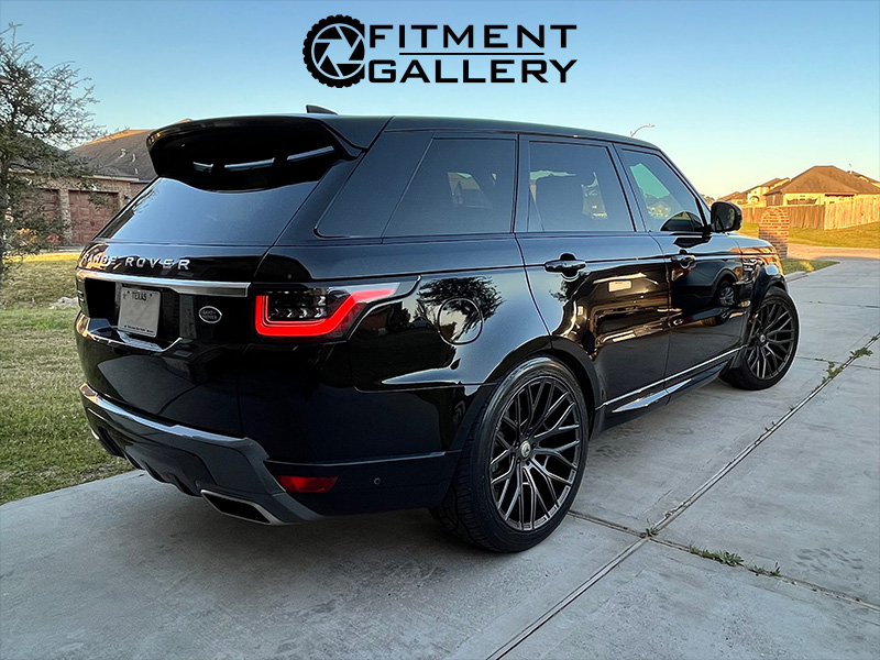 2019 Land Rover Range Rover Sport - 22x10.5 Asanti Black Label Wheels ...
