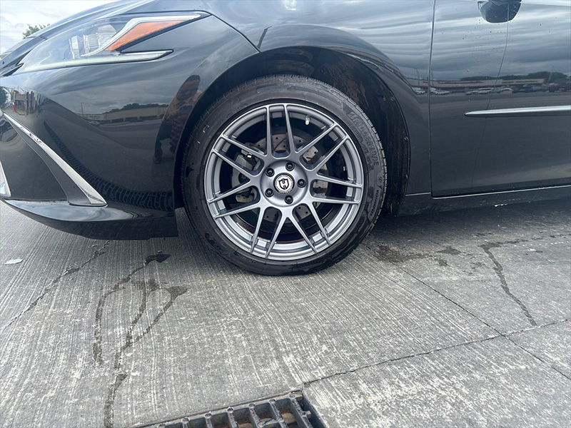 2019 Lexus ES350 - 18x8.5 Curva Concepts Wheels 235/45R18 Bridgestone Tires
