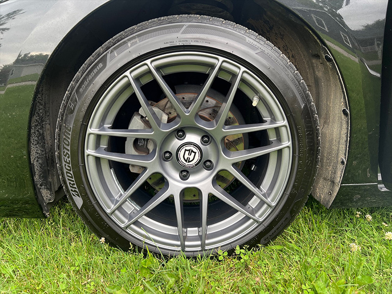 2019 Lexus ES350 - 18x8.5 Curva Concepts Wheels 235/45R18 Bridgestone Tires