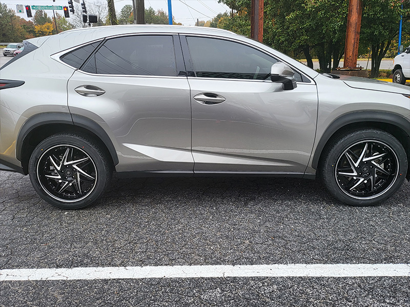 2019 Lexus NX300 - 20x8.5 Karma Wheels 245/45ZR20 Advanta Tires