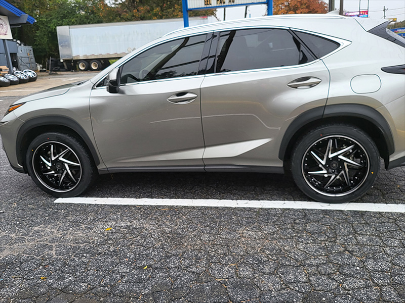 2019 Lexus NX300 - 20x8.5 Karma Wheels 245/45ZR20 Advanta Tires
