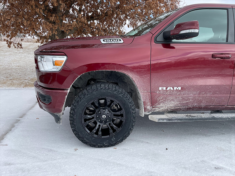 2019 Ram 1500 - 20x9 Fuel Offroad Wheels 305/55R20 Nitto Tires