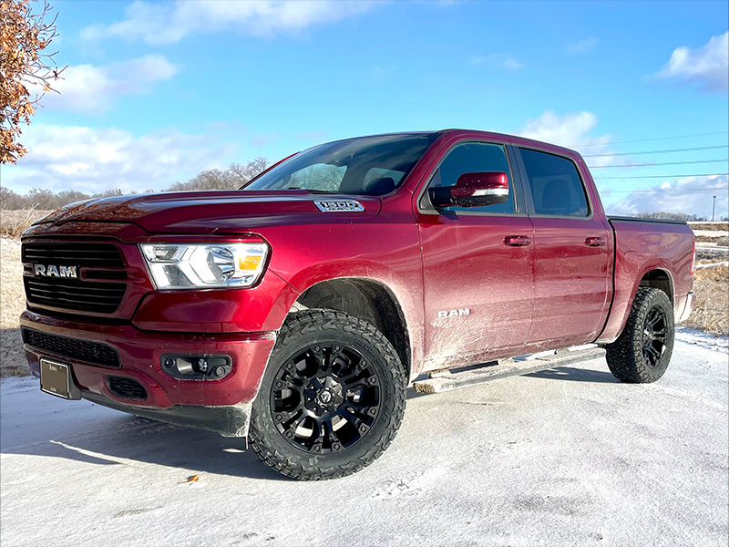 2019 Ram 1500 - 20x9 Fuel Offroad Wheels 305/55R20 Nitto Tires