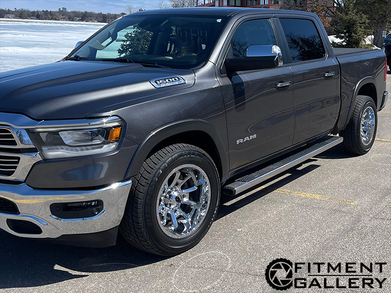 2019 Ram 1500 - 20x10 Vision Offroad Wheels 275/60R20 Cooper Tires
