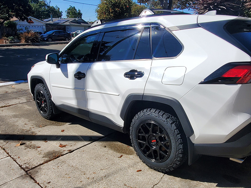 2019 Toyota RAV4 - 17x8 KMC Wheels LT225/65R17 BFGoodrich Tires