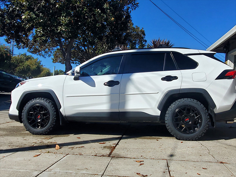 2019 Toyota RAV4 - 17x8 KMC Wheels LT225/65R17 BFGoodrich Tires