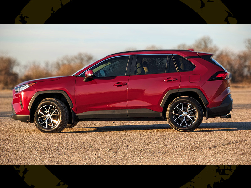 2019 Toyota RAV4 - 17x8 Voxx Wheels 235/65R17 Yokohama Tires