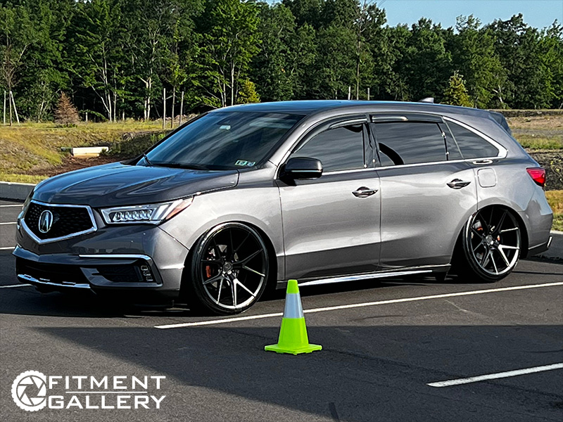 2020 Acura MDX - 22x10.5 Verde Wheels 245/30ZR22 Ironman Tires