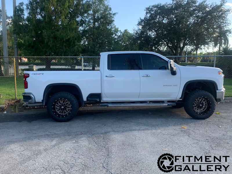2020 Chevrolet Silverado 2500 HD - 20x12 Pure Grit Offroad Wheels 35x12 ...