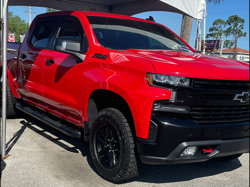 2020 Chevrolet Silverado 1500 - 20x9 Fuel Offroad Wheels 33x12.50R20 ...
