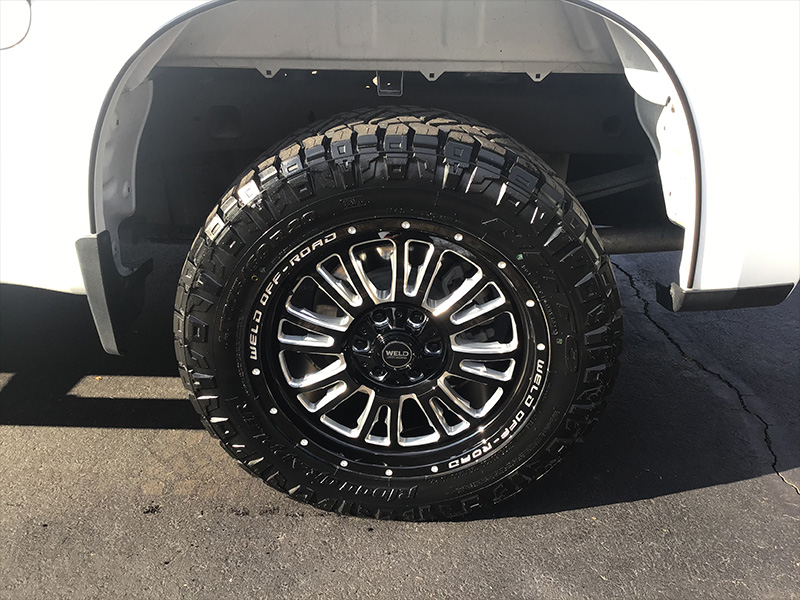2020 Chevrolet Silverado 1500 - 20x9 Weld Off-Road Wheels LT275/60R20 ...