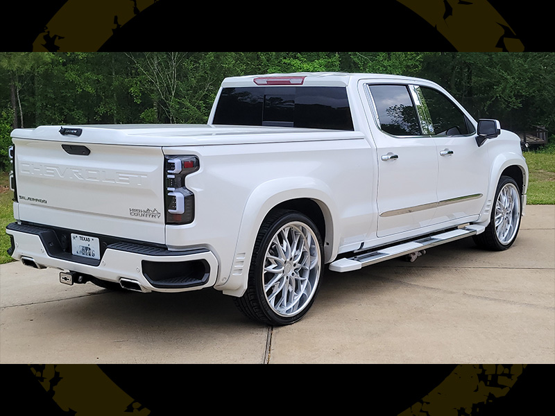 2020 Chevrolet Silverado 1500 - 26x10 Dub Wheels 305/30R26 Advanta Tires