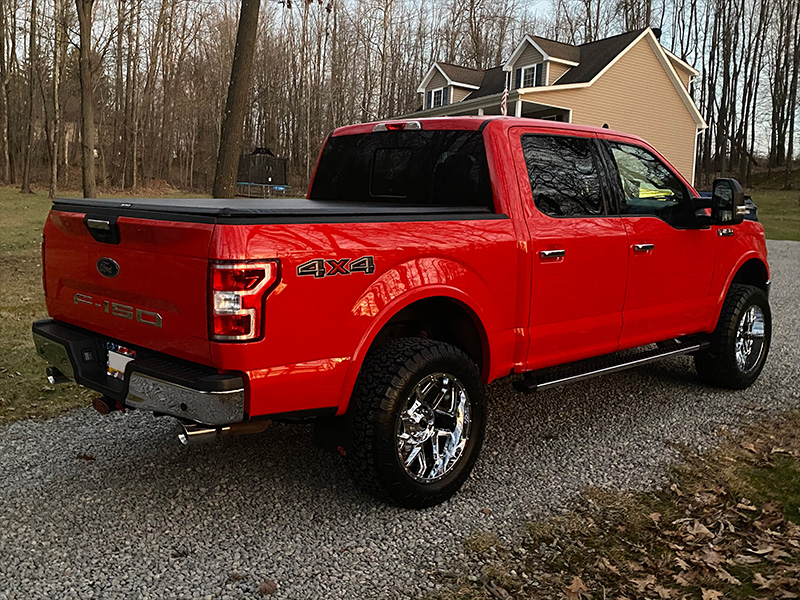 2020 Ford F-150 - 20x10 Vision Wheels 305/55R20 AMP Tires