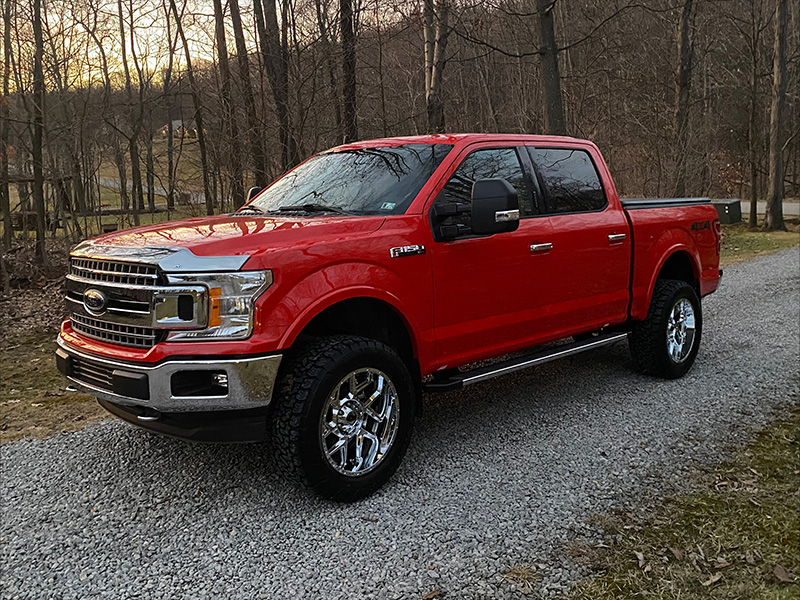 2020 Ford F-150 - 20x10 Vision Wheels 305/55R20 AMP Tires