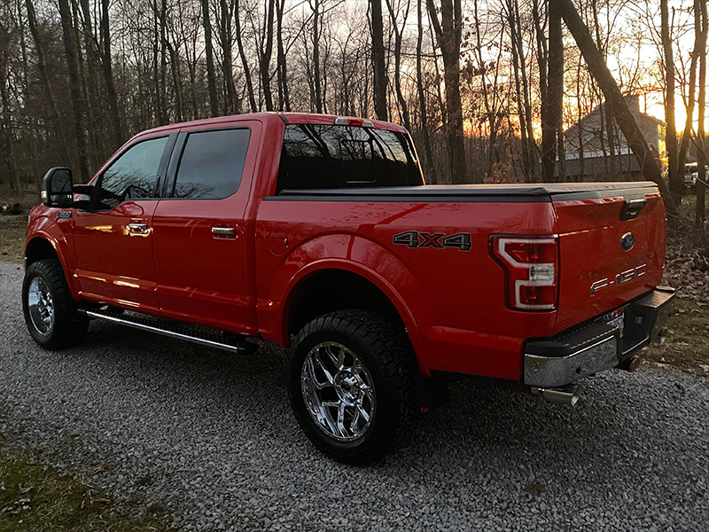 2020 Ford F-150 - 20x10 Vision Wheels 305/55R20 AMP Tires